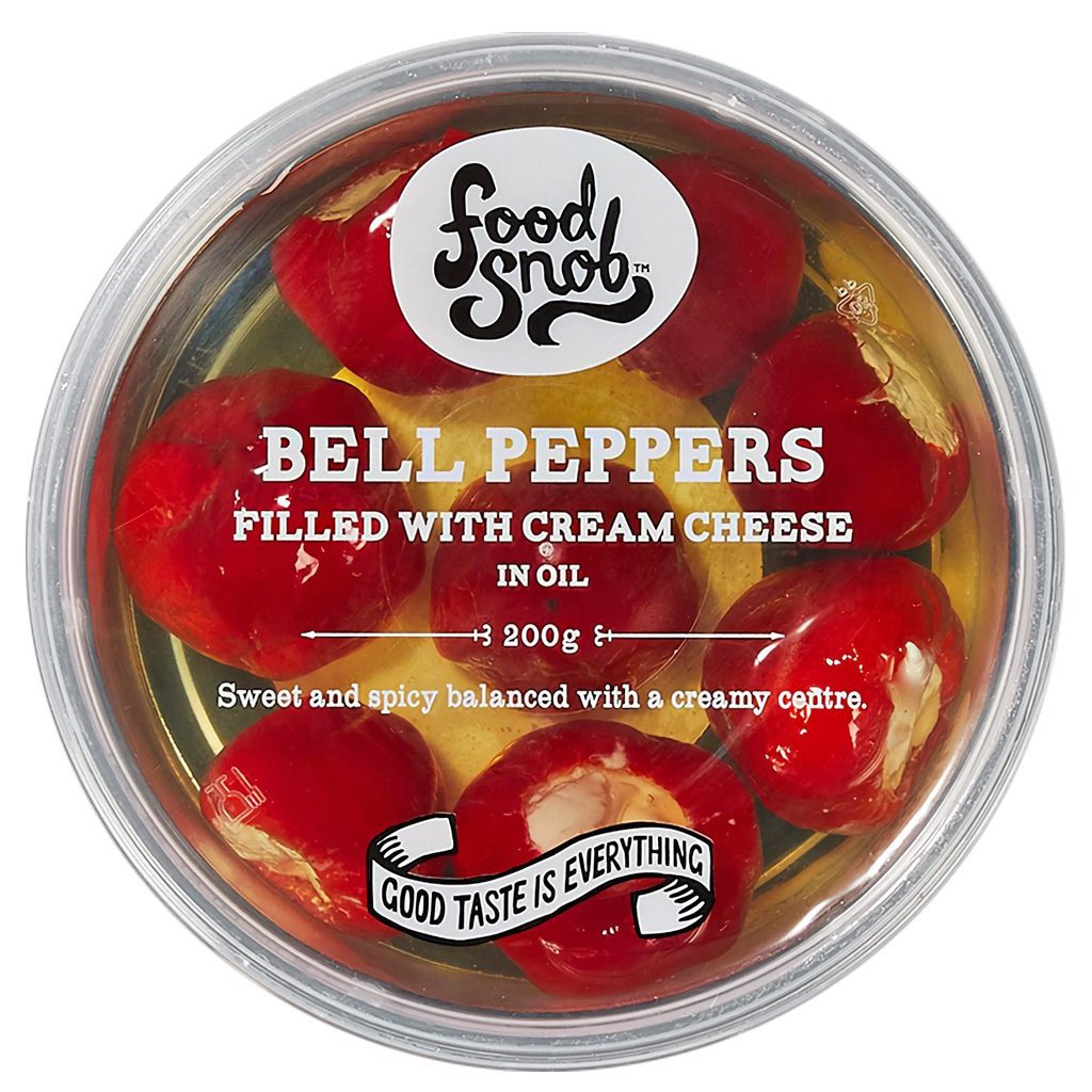 Goodfood Group Bell Peppers with Cream Cheese